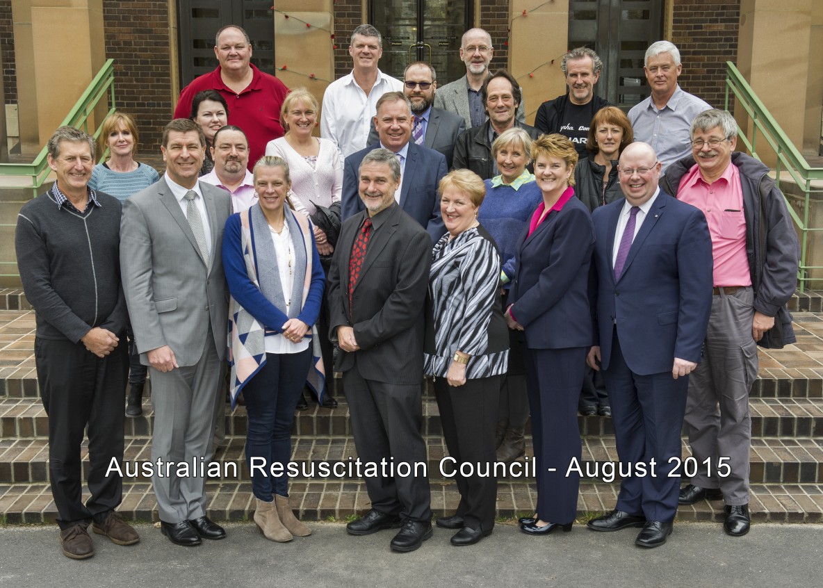 Council Photograph August 2015 - Australian Resuscitation Council